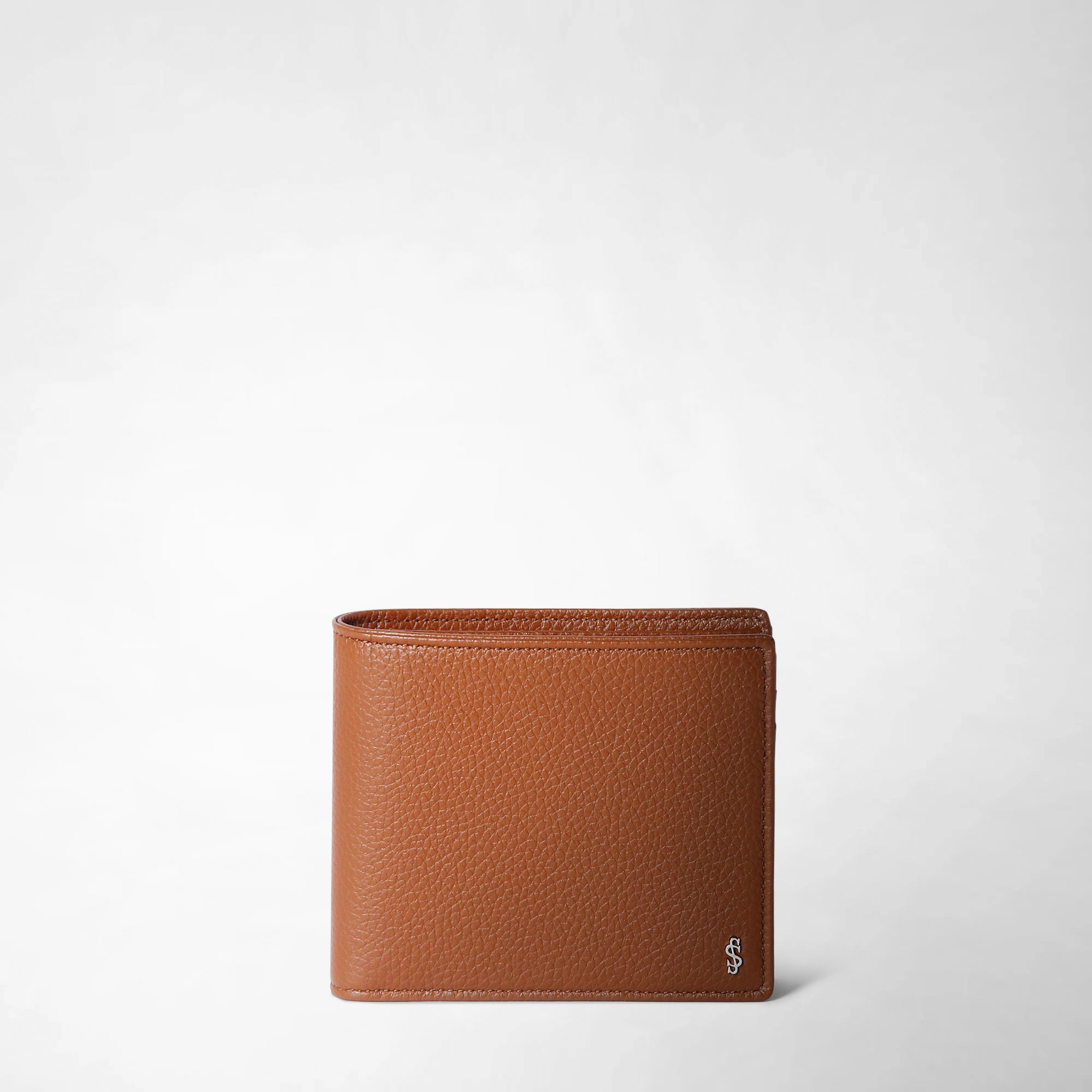 4-CARD BILLFOLD WALLET WITH COIN POUCH IN CACHEMIRE LEATHER