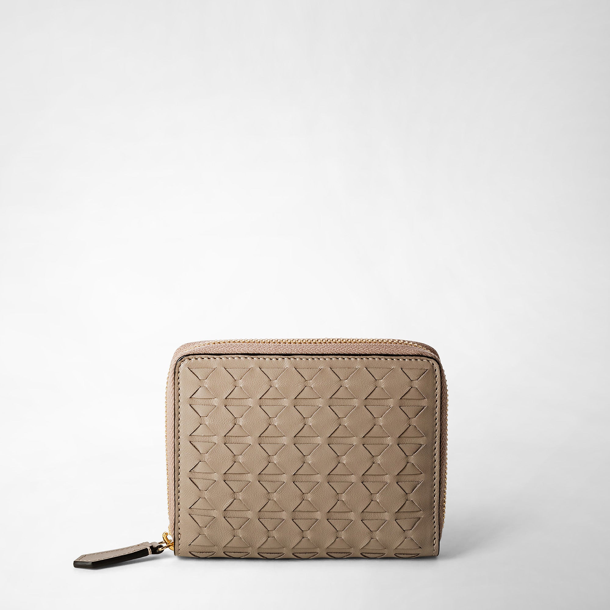 MINI ZIP WALLET IN MOSAICO